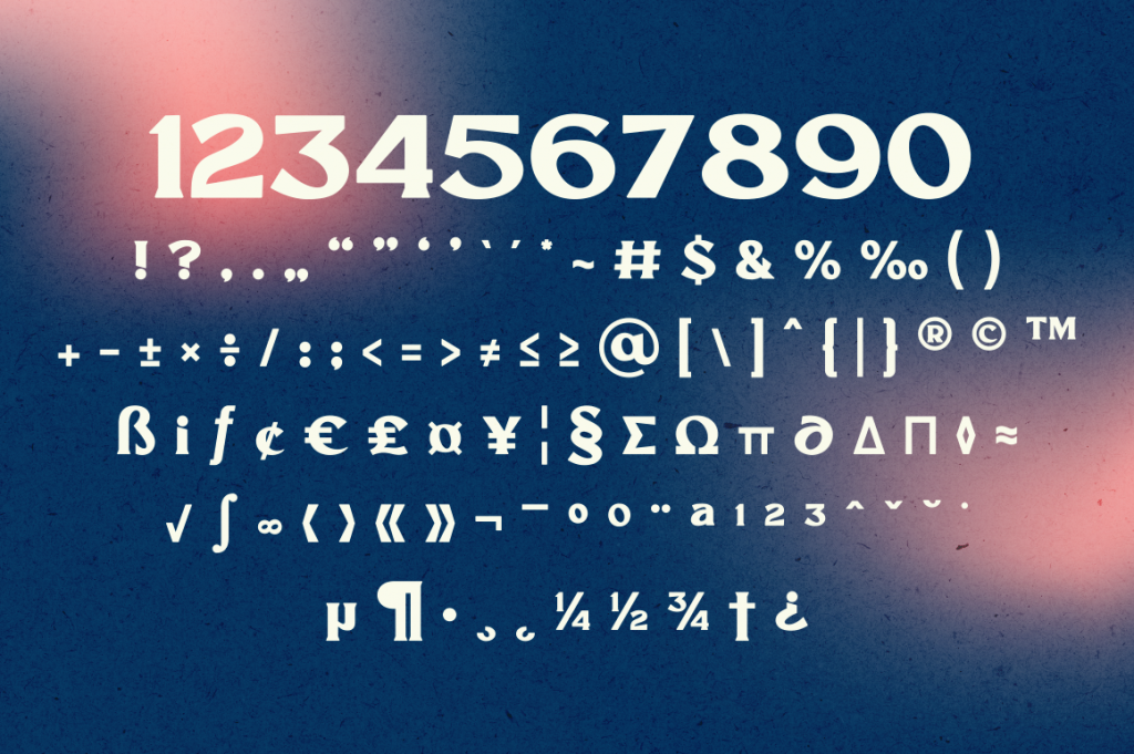 Millik Typeface - Bagerich